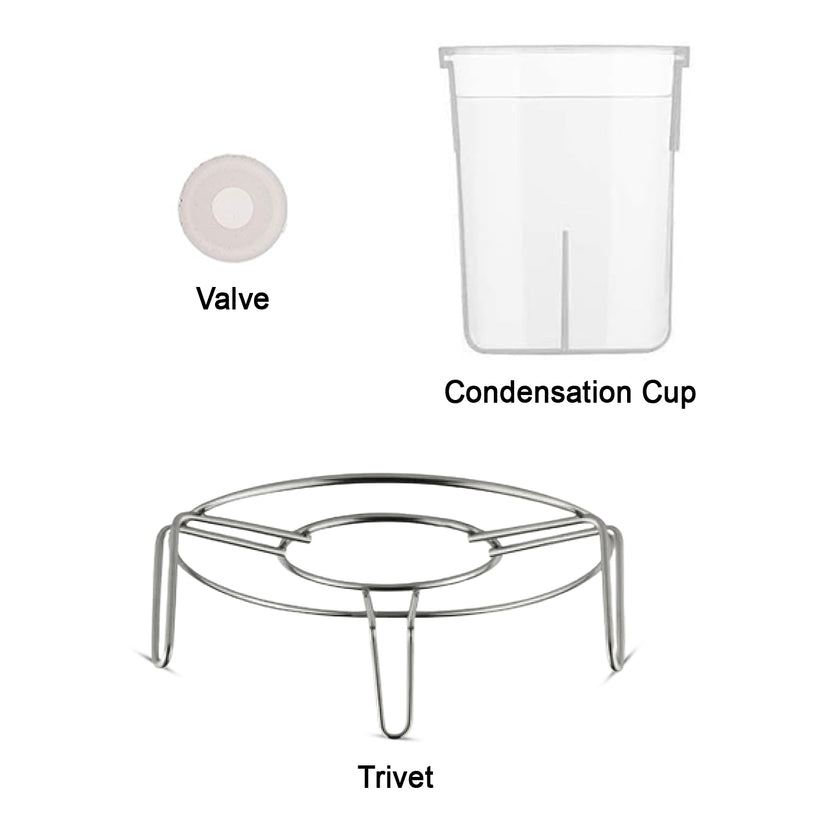 Smart Pot 2 (6 Liters) - Valve, Condensation Cup & Trivet – Nutricook India
